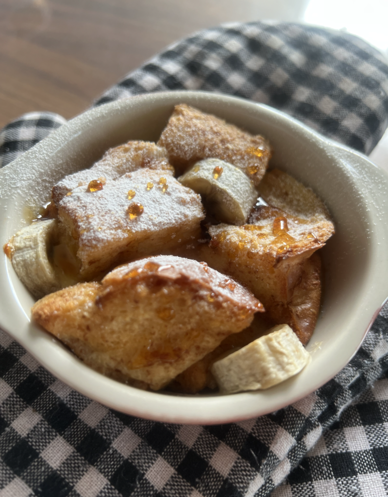 Japanese Pan Pudding (Bread Pudding)