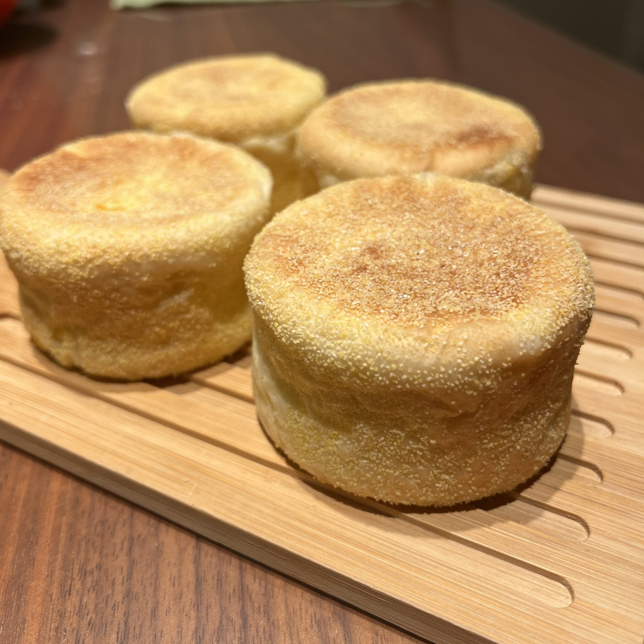 Japanese-Style Corn English Muffins