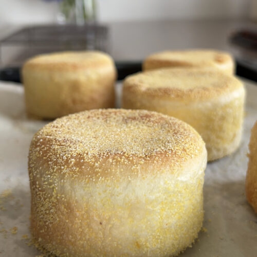 Japanese-Style Corn English Muffins